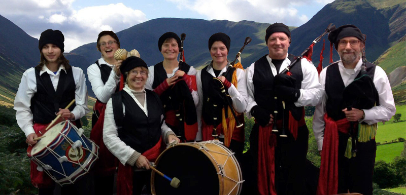 The Cumbria Gaita Band – Traditional Galician bagpipes and percussion ...